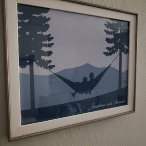 Snowboard Couple Chair Lift Art Ski Lift Art Print - Etsy