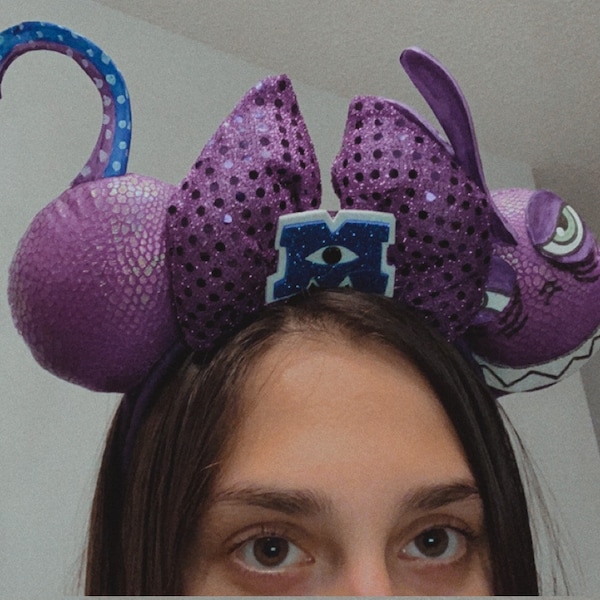 Randall Boggs/monsters Inc./ Pixar Fest / Inspired Mouse Ears. - Etsy