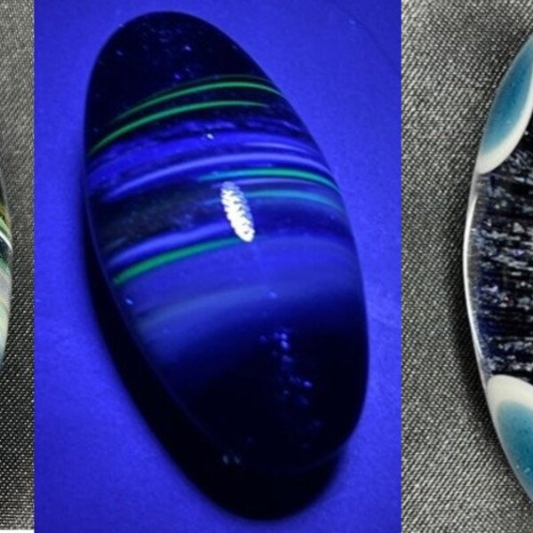 Uranium Glass Rod in a Bottle - Etsy