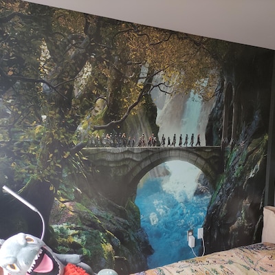 Lord of the Rings Hobbit Wallpaper Pop Art Wallpaper Retro Pop Art ...