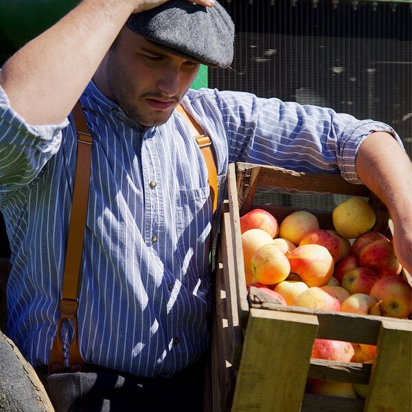 Sz. 7 1/8 | Vintage CABLE CAR CLOTHIER Robert Kirk Ltd. Brown Felt ...