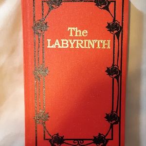 The Labyrinth Red Book Prop Replica - Etsy