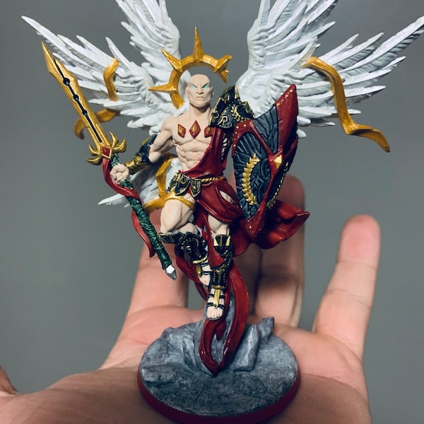 Sol God of Sun V2 | Premium 3D Printed Tabletop Miniature 28mm to 100mm ...