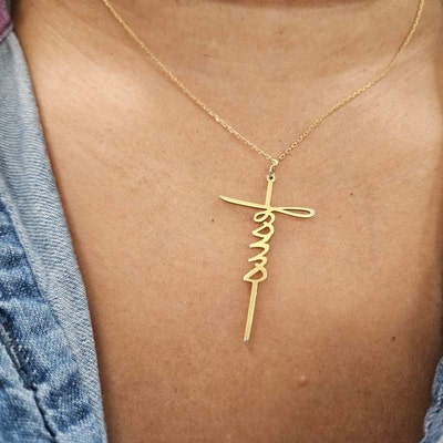 Dainty Mimi Necklace, Sterling Silver, Gold, Mimi Necklace, Gift for ...