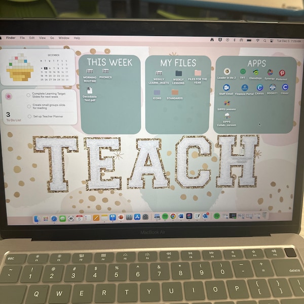 2 Teach Desktop Wallpaper Digital Downloads - Etsy