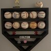 Rectangle Baseball Display-21 Baseballs - Etsy