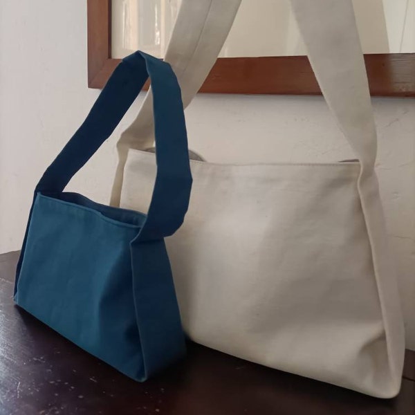 Simple Handbag | Minimalist Bag | Sewing Pattern + Tutorial | Project ...