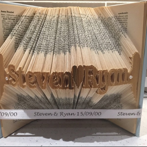 Book Folding Pattern for Angel Wings 50 Folds per Wing feet Not ...