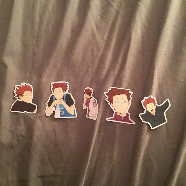 Haikyuu Tendou/ushijima Stickers - Etsy