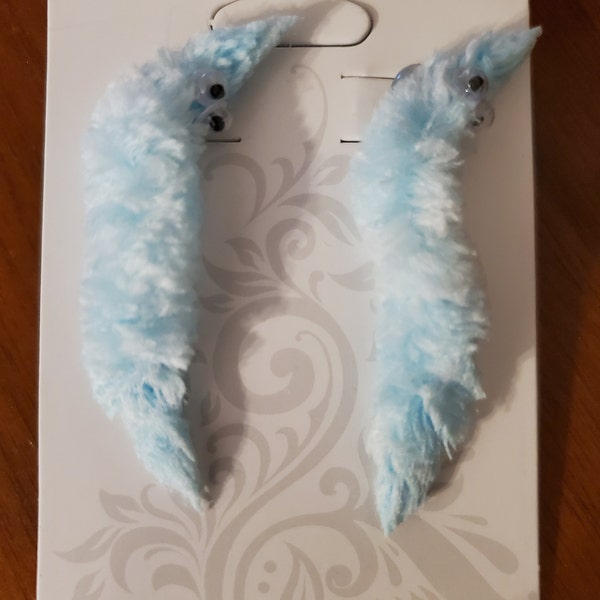 Worm on a String Earrings for Pierced Ears - Etsy