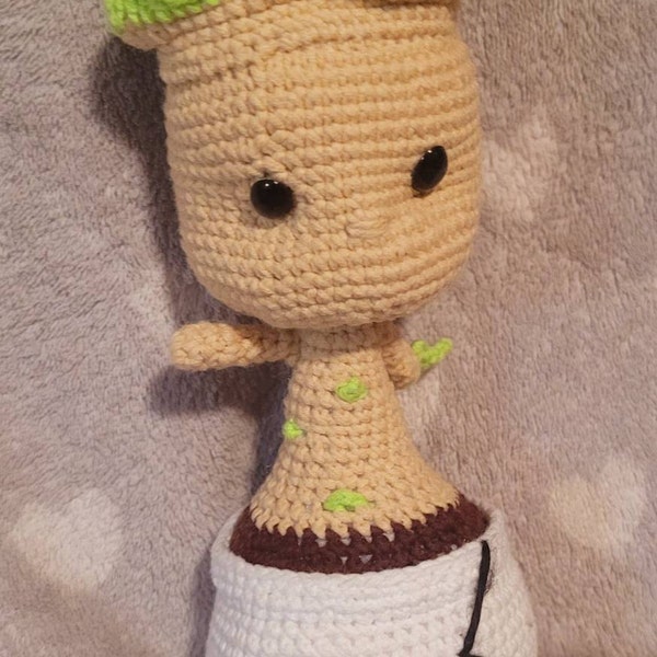 Crochet Pattern, Baboo the Voodoo and Halloween Groot Fun Couple ...