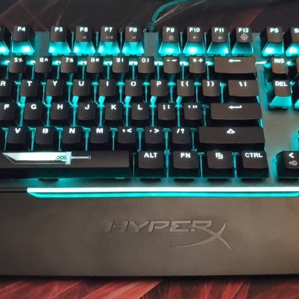 Sonic the Hedgehog Characters Backlit Keycap Pack Mechanical Keyboard ...