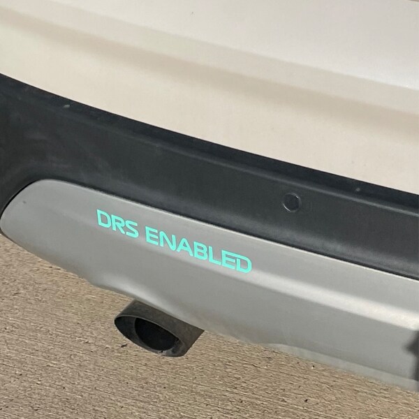 DRS Enabled Decal, Window Sticker, Formula One Decal, Fastest Lap, F1 ...