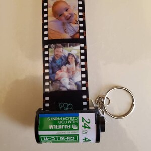 Memory Film Keychain 1-10 Photos Personalized Camera Roll - Etsy