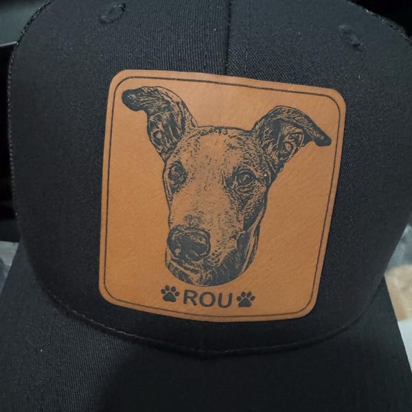 El Abuelo Mas Chingon Trucker Hat Leather Patch - Personalized Mexican ...