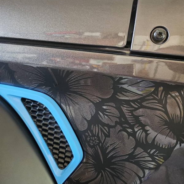 Custom Beach Wrangler/gladiator Dashboard Glove Box Vinyl Decal Sticker ...