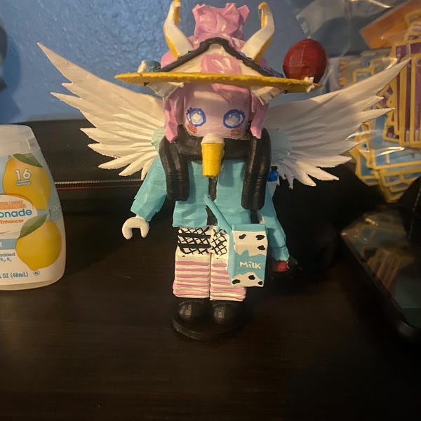 Custom Avatar Figure - Personalized 3D Printed Roblox Character - Etsy