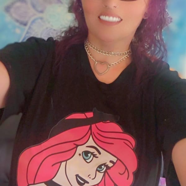 Disney Rocker Princess Shirt, Disney Punk Princess Shirt, Tattoo Disney ...