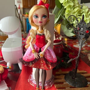 OOAK Custom Monster High Doll Repaint Amanita Nightshade Ever After ...