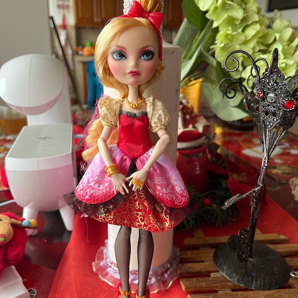OOAK Custom Monster High Doll Repaint Abbey Bominable G3 Ever After ...