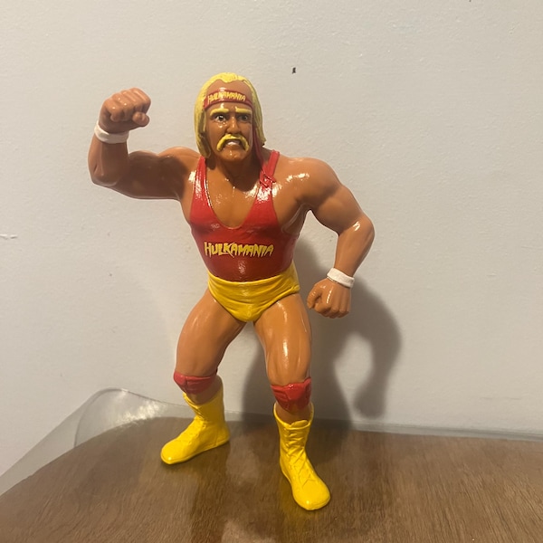 Hulk Hogan Black Card Series WWF LJN Inspired XOX Custom Rubber Type ...
