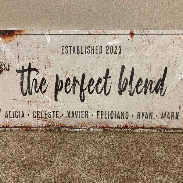 Housewarming Gift First Home, New Home Personalized Canvas Portrait ...