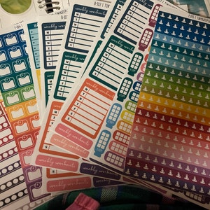 Tiny Star Dot Planner Stickers Colorful Mini Dot Planner | Etsy