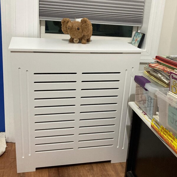 Solid Wood Radiator Cover, Custom Heating Cabinet for Home and Office ...