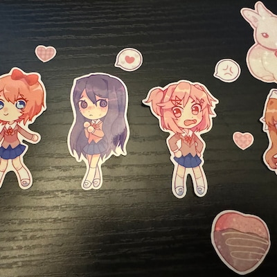 DOKI DOKI Sticker Set - Etsy