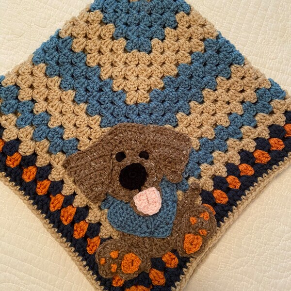 Crochet Pattern - INSTANT PDF DOWNLOAD - Chocolate Lab - Dog - Crochet ...