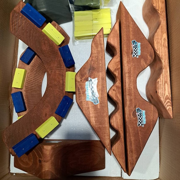 Small Supercross Track, Motocross Track, Wooden Toys, Birthday Present ...