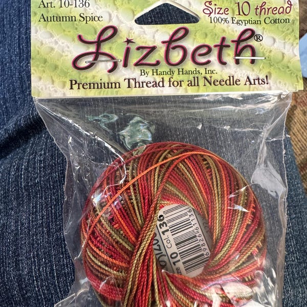 Lizbeth Thread by Color 100 to 115 - Etsy