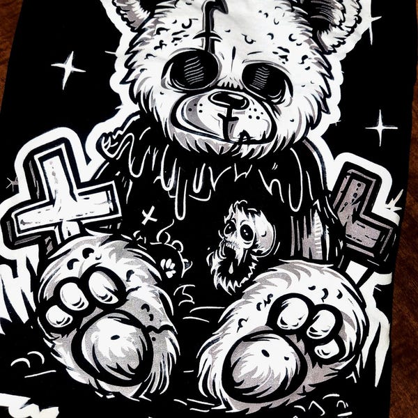 Goth-christmas Ornament, Mirror Hanger, Alt, Atheist, Occult, Emo, Punk ...