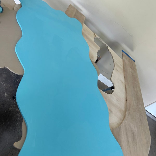 Wavy Wall Prop Template, Chiara Wall Backdrop Template, Wavy Arch ...