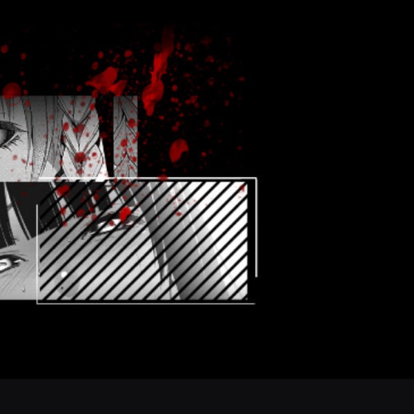 Anime Twitch Horn Girl Panels 20 Panels + 12 Blank Panel Templates ...