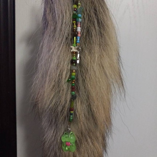 Custom Therian Beaded Accessories Keychains for Tails! - Etsy