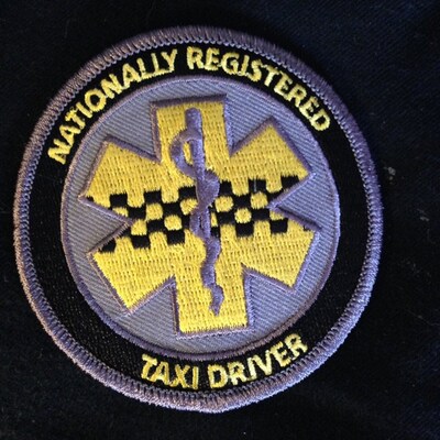 Nationally Registered Taxi Driver Ems/paramedic Patch - Etsy