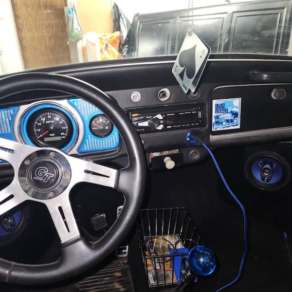 VW Beetle / Super Beetle DKMOTORK Speedometer Mounting Bezel - Etsy
