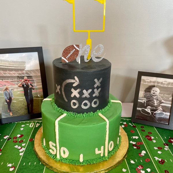 Field Goal Football Post 225-A051 Cake Topper - Etsy