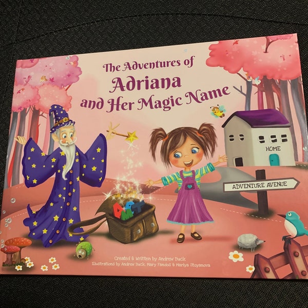 Custom Name Book for Girls - A Personalized Story Book - A Unique Story ...