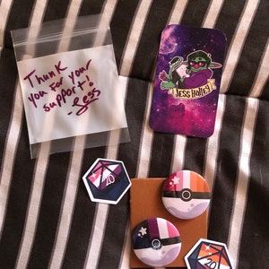 Monster Lover/ Fker Permit Laminated Holographic | Etsy