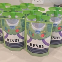 Personalized Woody and Buzz Chip Bags Digital pdf and Folded and ...