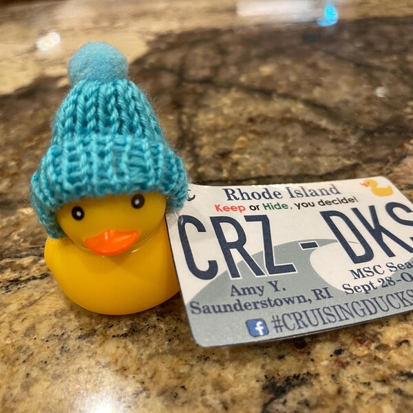 Customized Duck Tags: Riddle Cruise / Customized With Your Personal ...