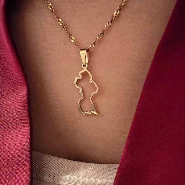 Turkey Map Outline Pendant Necklace map of Turkey Charm Necklace ...