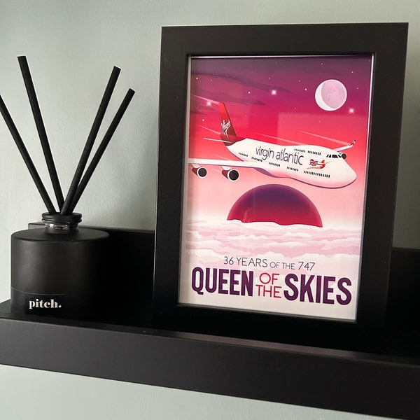 Virgin Atlantic Orlando Print | Virgin Atlantic Orlando Poster | Virgin ...