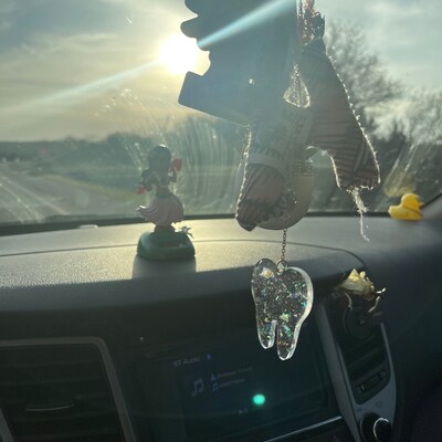 Resin Tooth Suncatcher, Dental Suncatcher, Dental Car Charm, Tooth Car ...