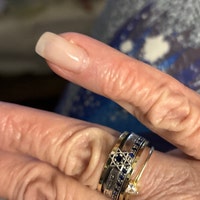 Gam Zeh Ya'avor Ring, This Too Shall Pass Ring, Hebrew Spinner Ring ...