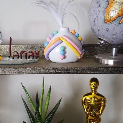 DIY Clay Decorated Bud Vase Kit/ Make Your Own COLOR Bud Vase/ Crafting ...