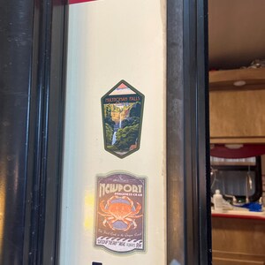 Sticker, Door County, Wisconsin, Sign Destinations, Contour, Lantern ...