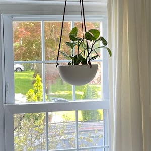 Large Hanging Bullet Planter Ceramic Porcelain Hanging - Etsy